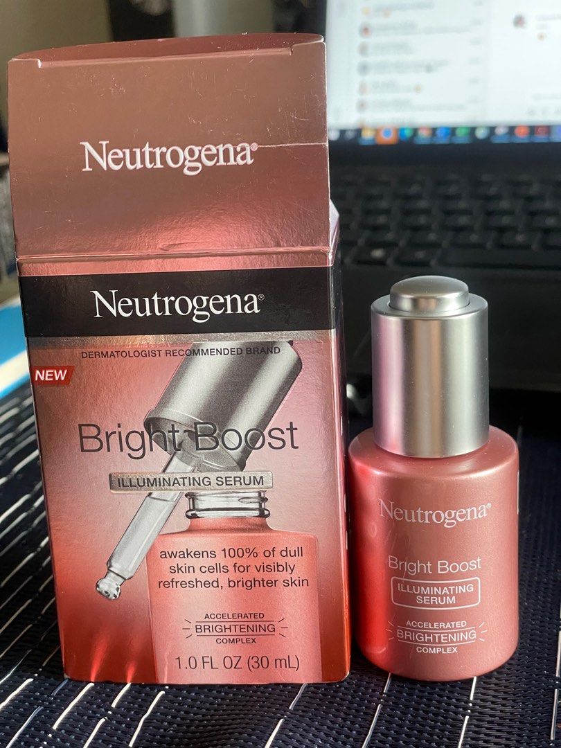 Neutrogena Bright Boost Illuminating Serum 30ml, Beauty & Personal Care ...