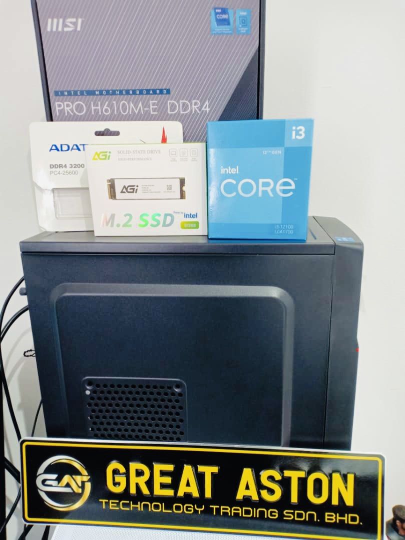 NEW OFFICE PC 12TH GEN, Computers & Tech, Desktops on Carousell