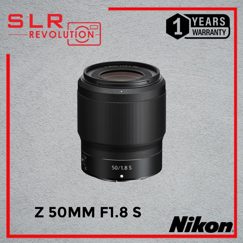 Nikon Z 50MM F1.8 S z lens, Photography, Lens & Kits on Carousell