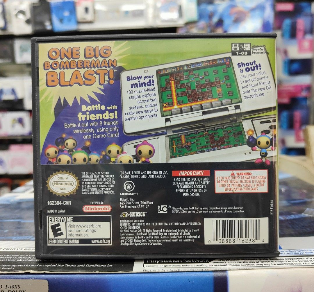 Nintendo DS Bomberman, Video Gaming, Video Games, Nintendo on Carousell