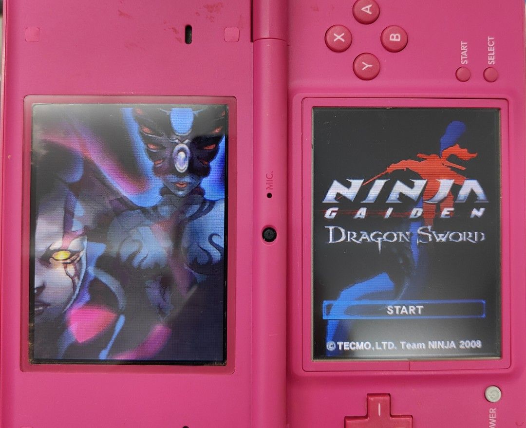 Nintendo DS Ninja Gaiden Dragon Sword, Video Gaming, Video Games ...
