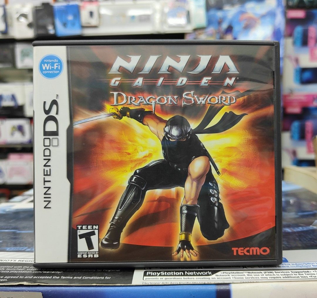 Nintendo DS Ninja Gaiden Dragon Sword, Video Gaming, Video Games ...