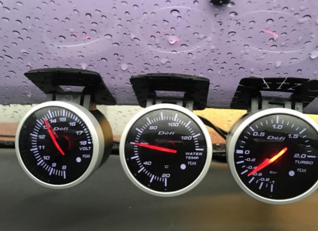 Oil Temperature Gauge 60mm, Car Accessories, Accessories on Carousell