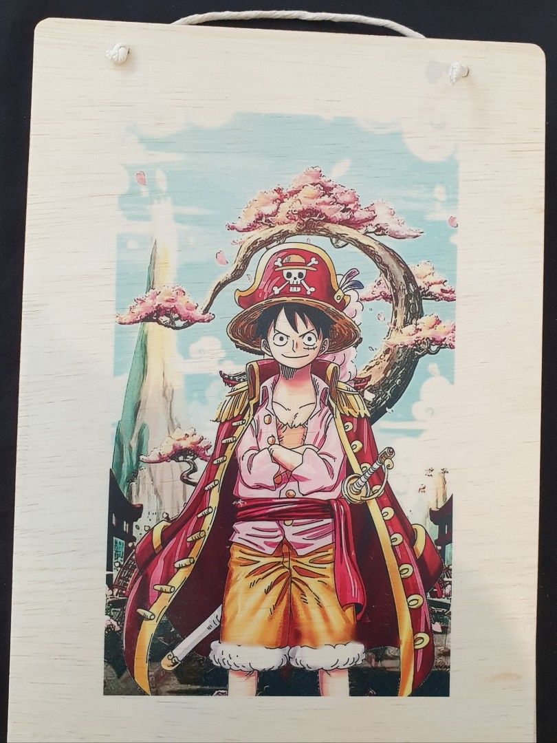 One Piece Wood Poster II, Hobbies & Toys, Toys & Games on Carousell
