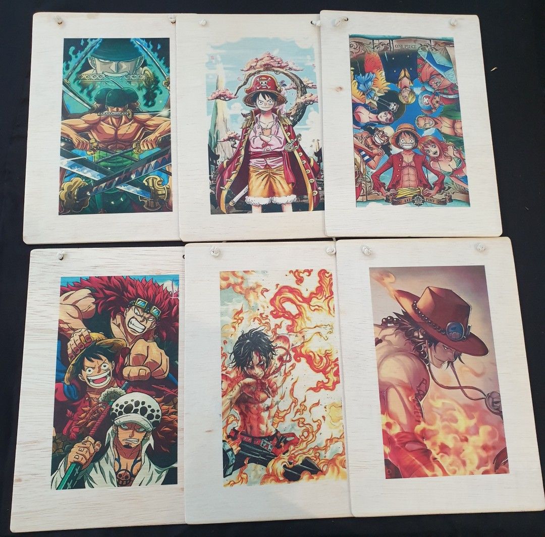 One Piece Wood Poster II, Hobbies & Toys, Toys & Games on Carousell