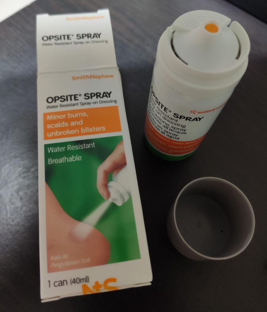 Opsite Spray - Wound Dressing Waterproof, Health & Nutrition, Medical ...