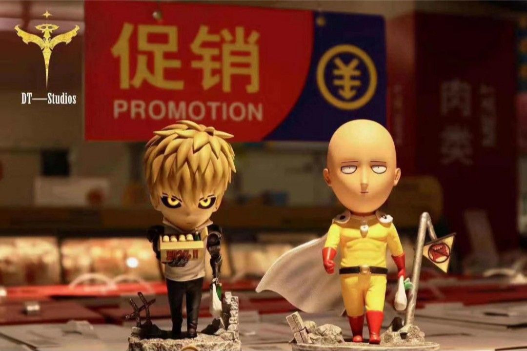 DT Studios One Punch Man Saitama & Genos Original RESIN GK Figures, Hobbies & Toys, Toys & Games ...