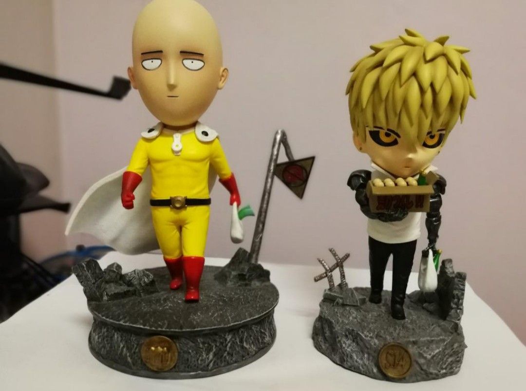 DT Studios One Punch Man Saitama & Genos Original RESIN GK Figures ...