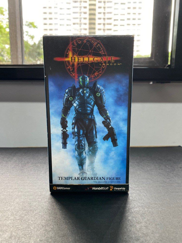ORIGINAL HELLGATE LONDON TEMPLAR GUARDIAN FIGURE, Hobbies & Toys, Toys ...