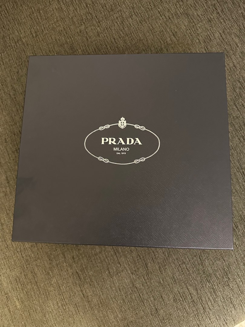 Original Prada Box, Luxury, Accessories on Carousell