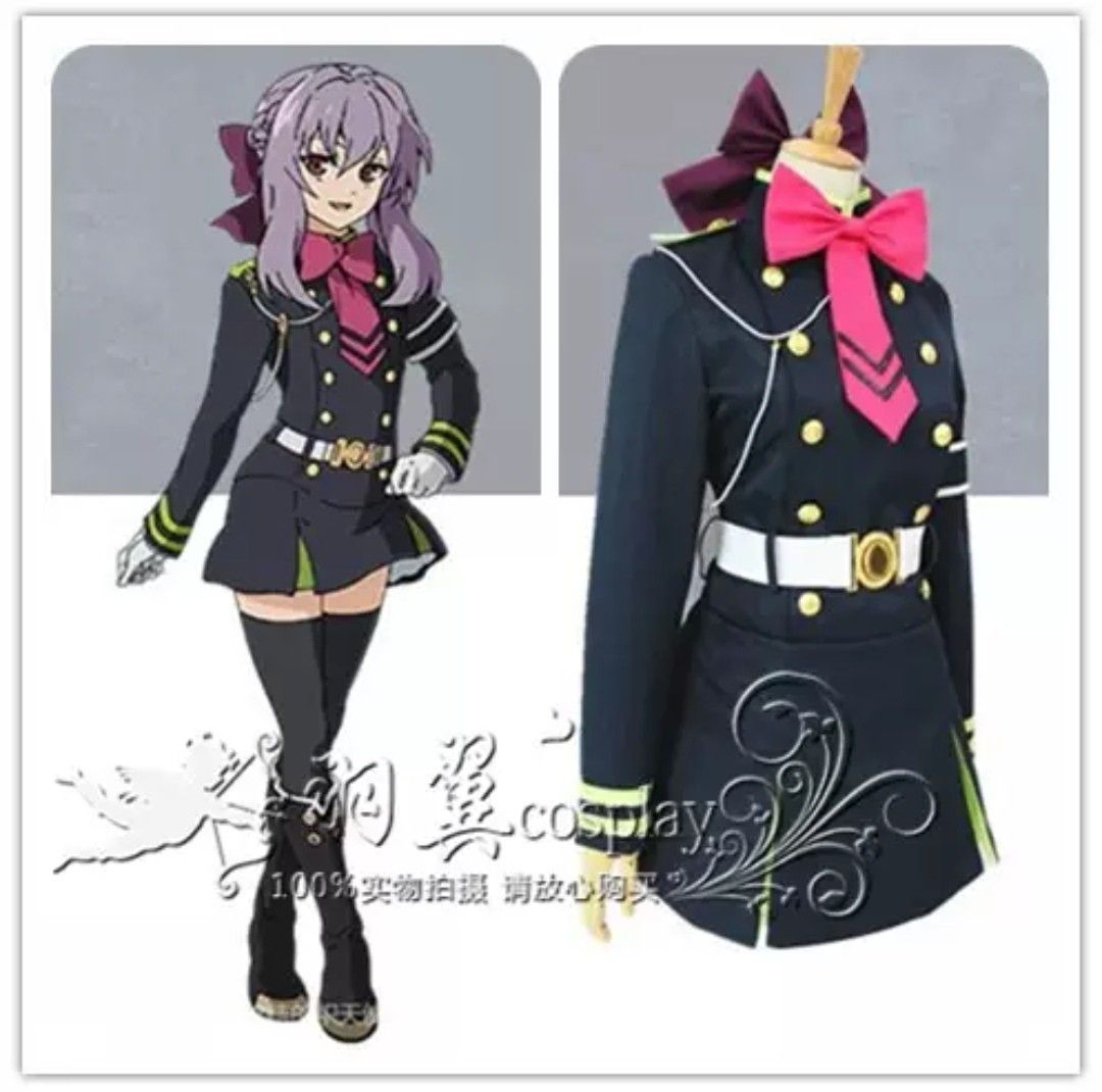 Owari no Seraph Shinoa Hiiragi Cosplay, Hobbies & Toys, Memorabilia & Collectibles, J-pop on ...