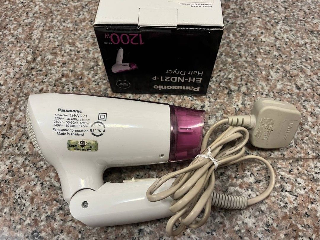 Panasonic hair dryer, Beauty & Personal Care, Hair on Carousell