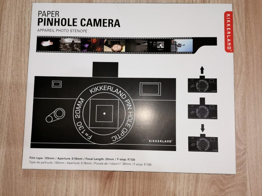 清屋平賣：Paper Pinhole Camera 紙相機, 興趣及遊戲, 手作＆自家設計, 其他 - Carousell