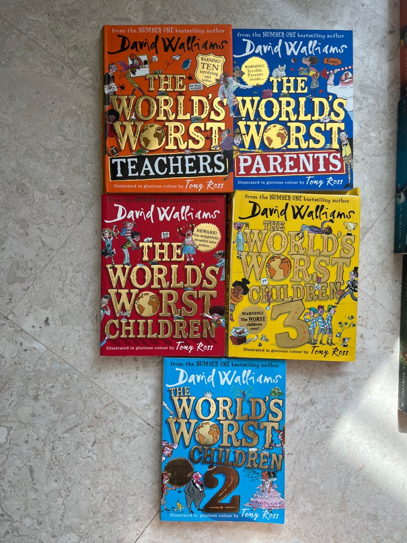 Peak condition, David Walliams - Worlds Worst collection, Hobbies ...