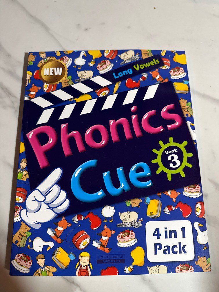 Phonics Cue Book 3, 興趣及遊戲, 書本 & 文具, 書本及雜誌 - 補充練習 - Carousell
