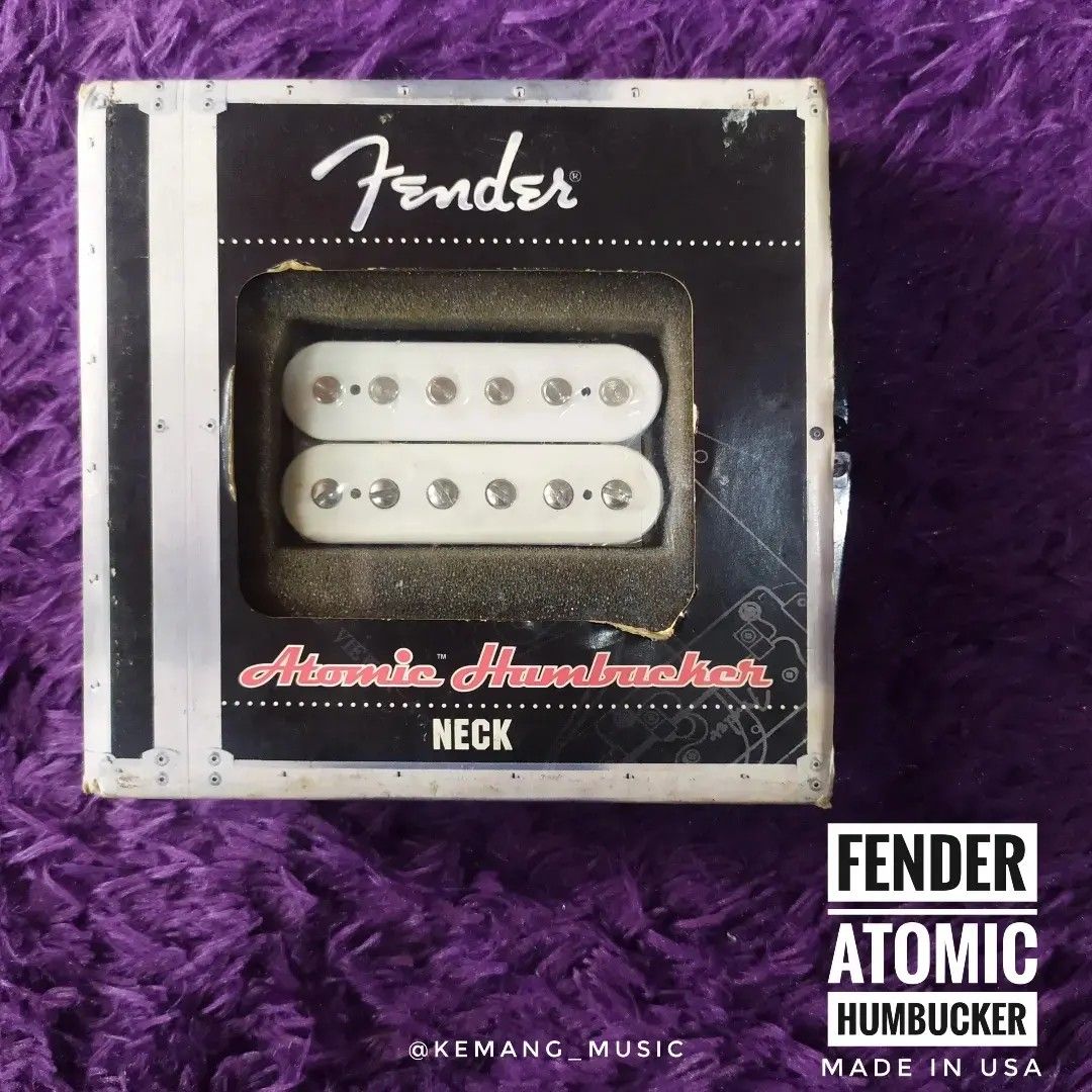 Pickup fender atomic humbucker original gitar listrik, Musik & Media ...