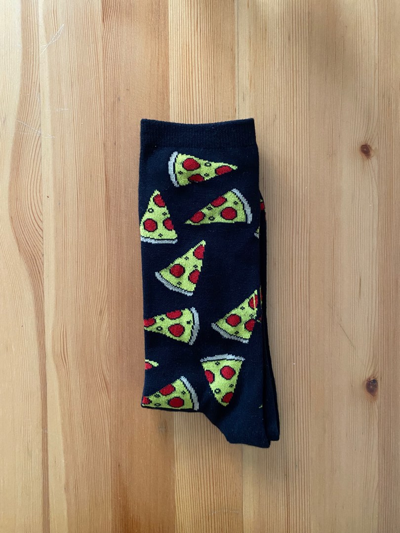 Pizza Socks, Men's Fashion, Watches & Accessories, Socks on Carousell
