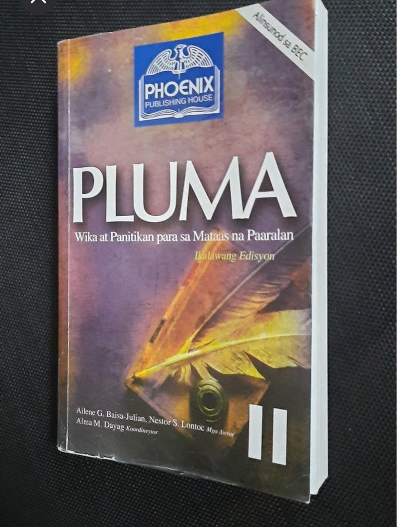 Pluma II - Grade 8 Pluma Filipino Reference book, Hobbies & Toys, Books ...
