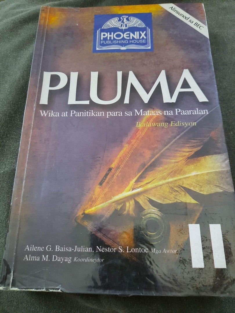 Pluma II - Grade 8 Pluma Filipino Reference book, Hobbies & Toys, Books ...