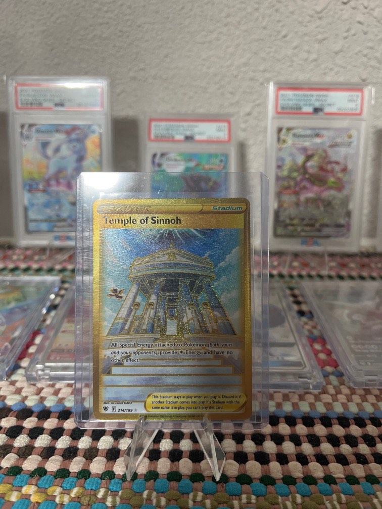 Pokemon Astral Radiance Temple Of Sinnon Gold, Hobbies & Toys, Toys ...