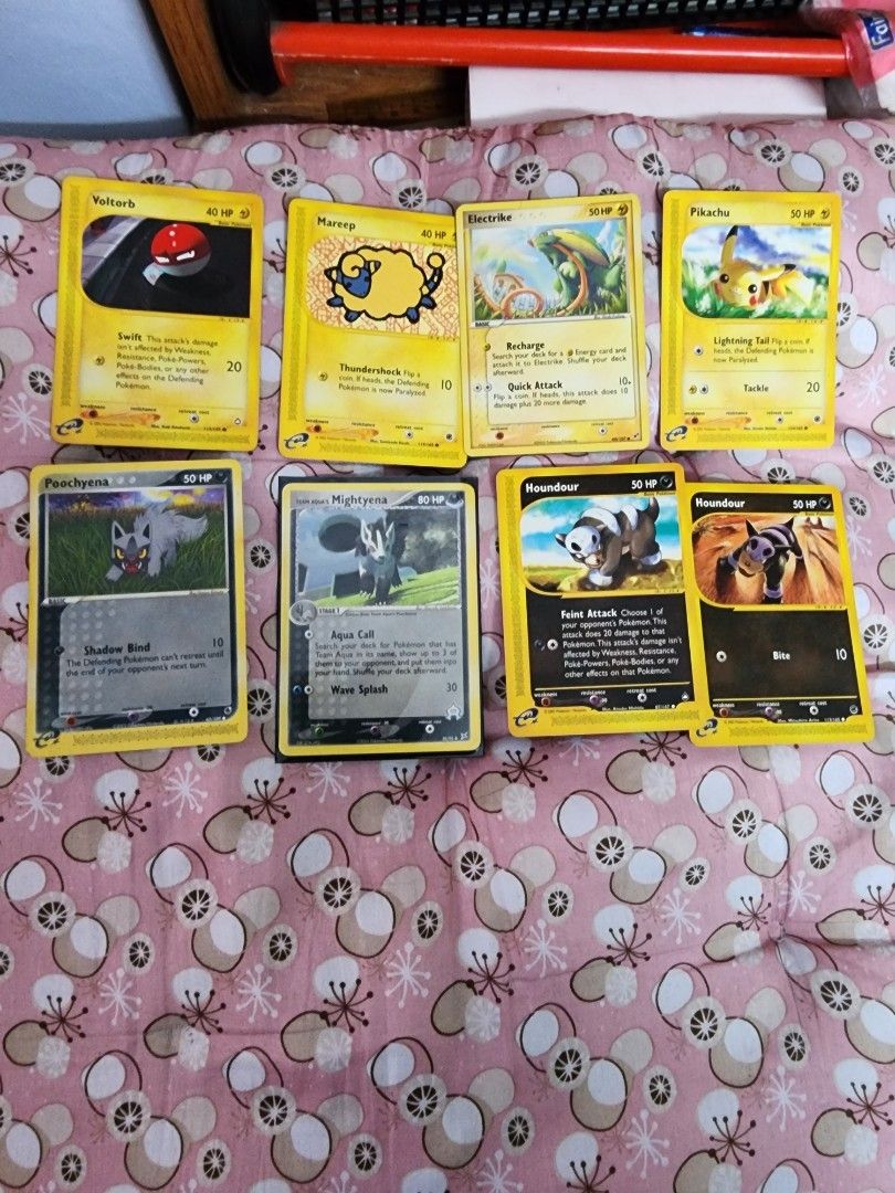 Pokemon card holo and normal, Hobbies & Toys, Toys & Games on Carousell