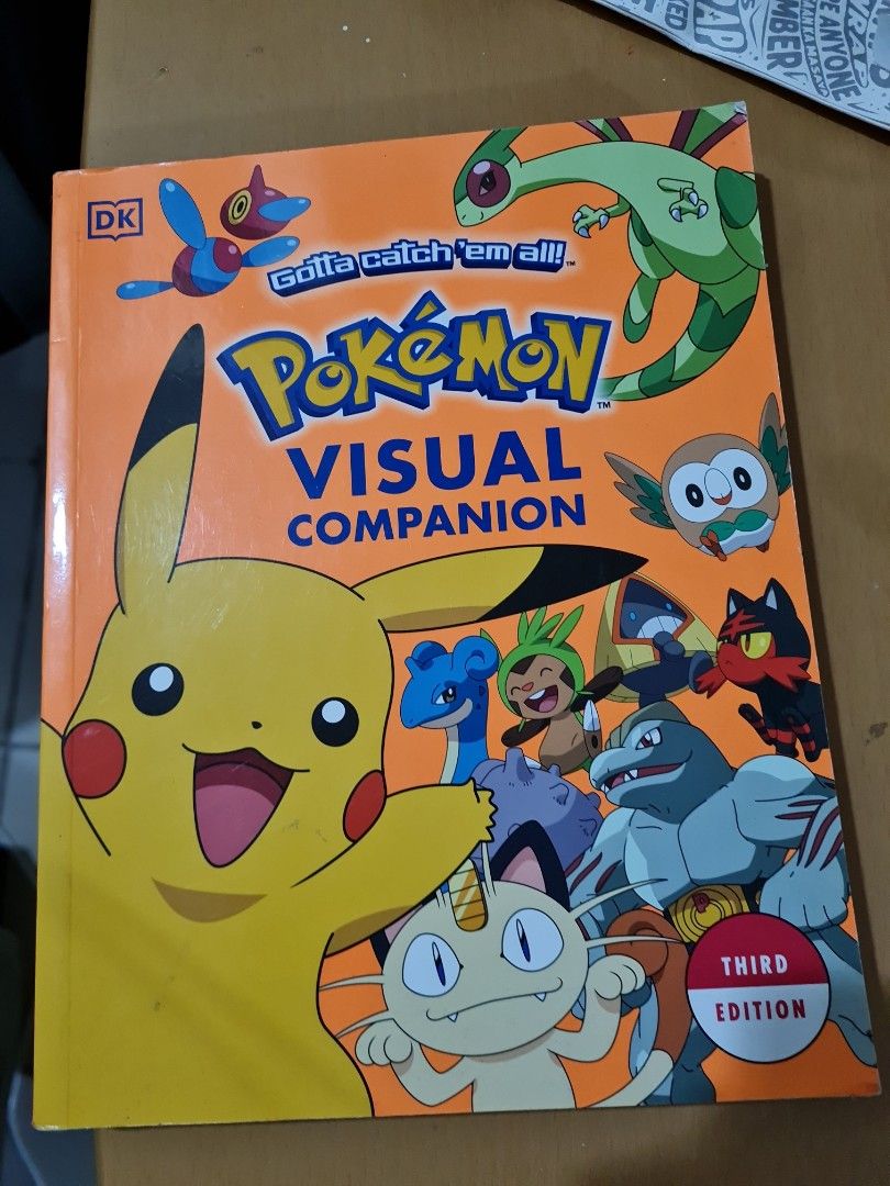 Pokemon visual companion, Hobbies & Toys, Books & Magazines, Children's ...