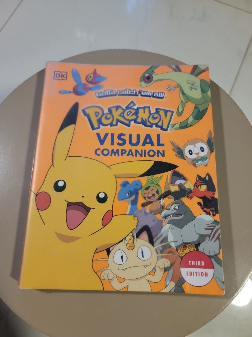 Pokemon Visual Companion 3rd ed, 興趣及遊戲, 書本 & 文具, 小朋友書 - Carousell