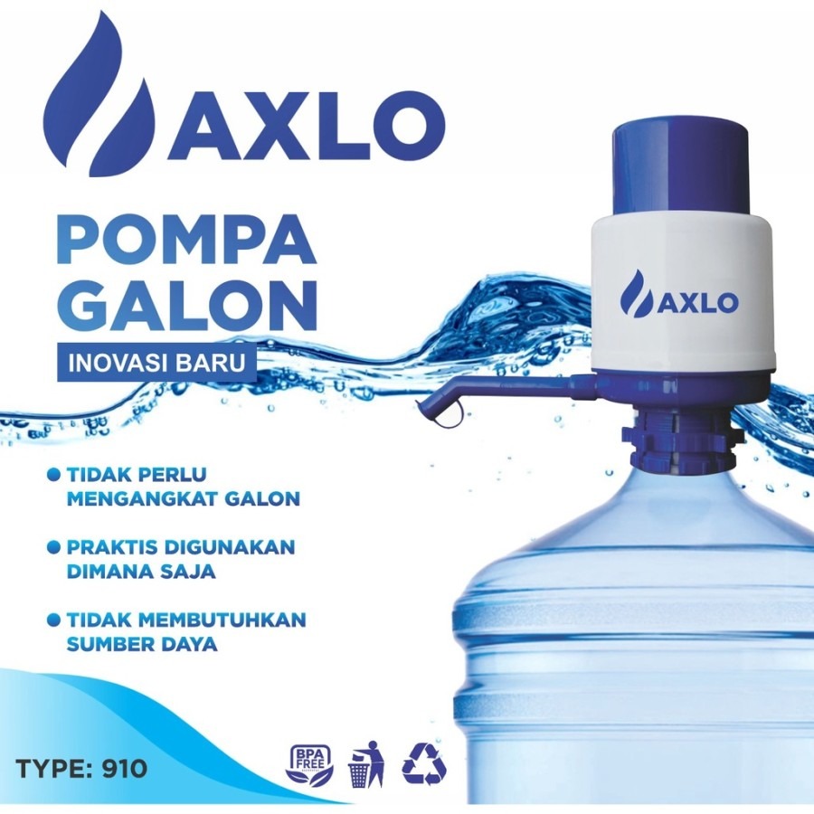POMPA GALON MANUAL NON ELEKTRIK AXLO Drinking Water Pump Dispenser, Perabotan Rumah di Carousell