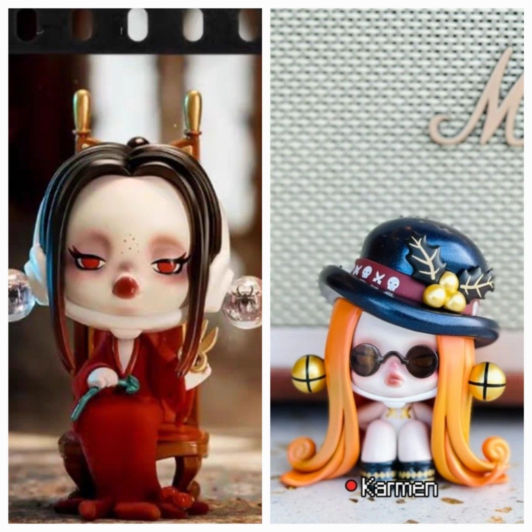 POPMART ADAM FAMILY SKULL PANDA DIMOO PUCKY HACIPUPU, Hobbies & Toys ...