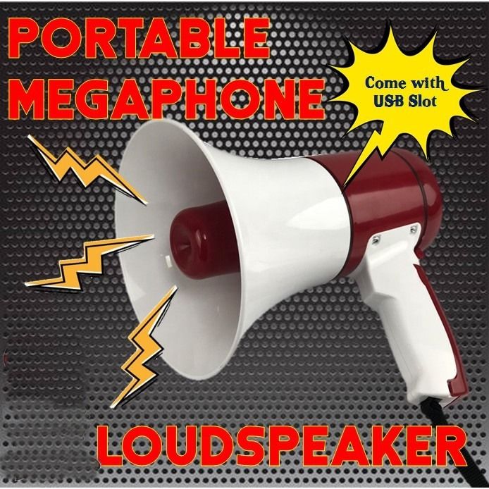 Portable Loud Speaker Loud Hailer, Audio, Other Audio Equipment on ...