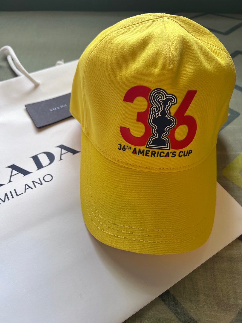 Prada 36th America's Cup Cap (Yellow) on Carousell