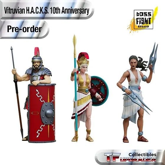 [Pre-order] Boss Fight Studio Vitruvian H.A.C.K.S. 10th Anniversary 1/18 Figures, Hobbies & Toys ...