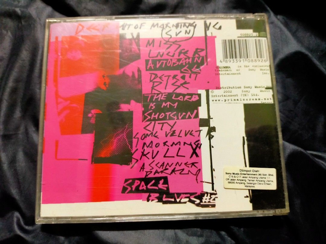 Primal Scream - Evil heat, Hobbies & Toys, Music & Media, CDs & DVDs on Carousell