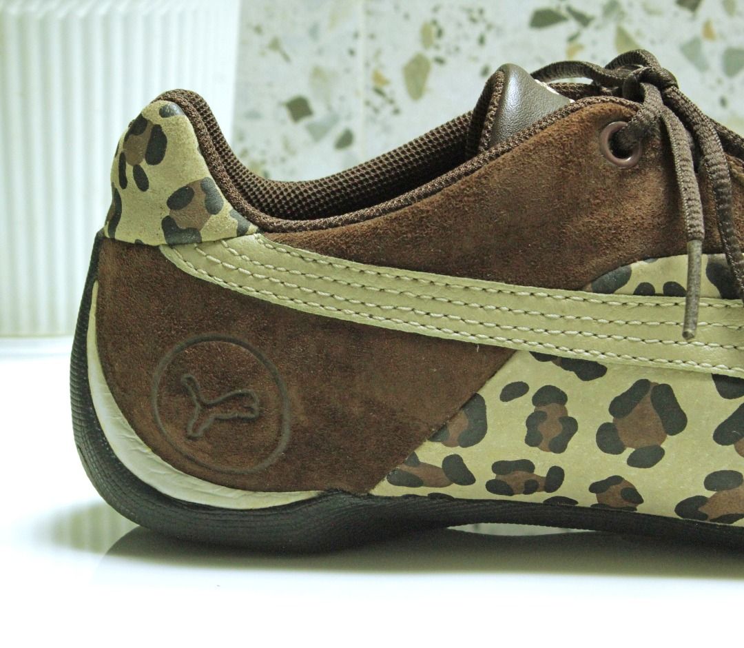 Puma Speedcat Brown Suede Comfort Driving Motorsport Retro Trainers Womens Fashion Footwear