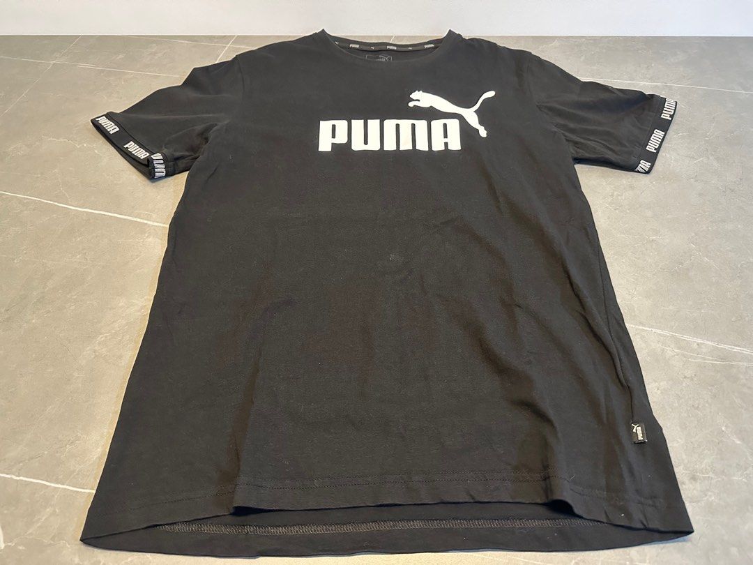 Puma t-shirt, Men's Fashion, Tops & Sets, Tshirts & Polo Shirts on ...