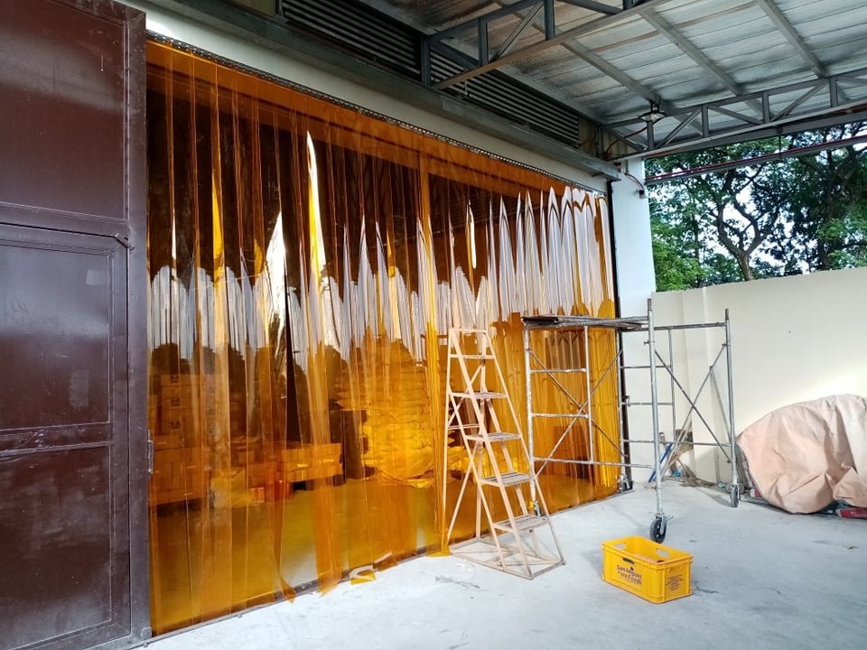 PVC Plastic Curtain Supply and Installation, Commercial & Industrial ...