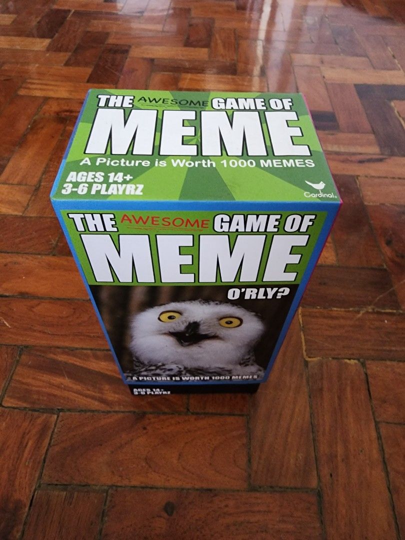 (RARE FIND!) GAME OF MEME Card game, Hobbies & Toys, Toys & Games on ...