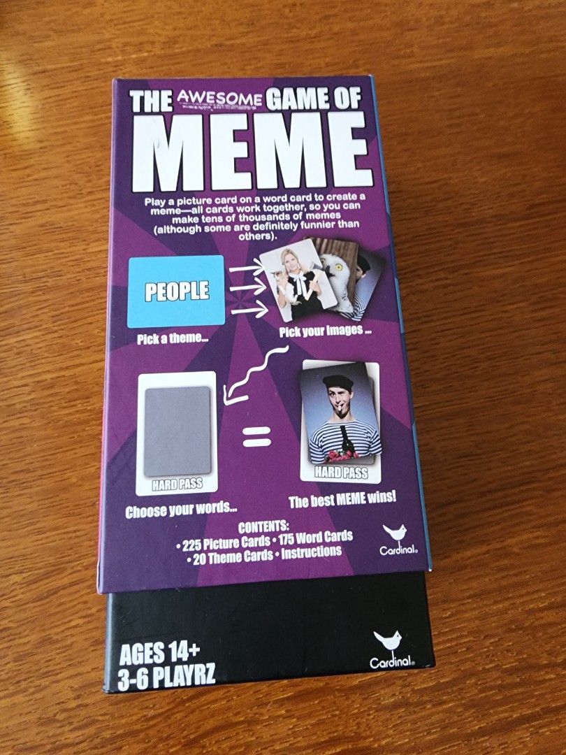 (RARE FIND!) GAME OF MEME Card game, Hobbies & Toys, Toys & Games on ...