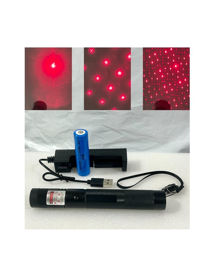 Red Beam Laser Pointer With Rechargeable Battery, Sports Equipment ...