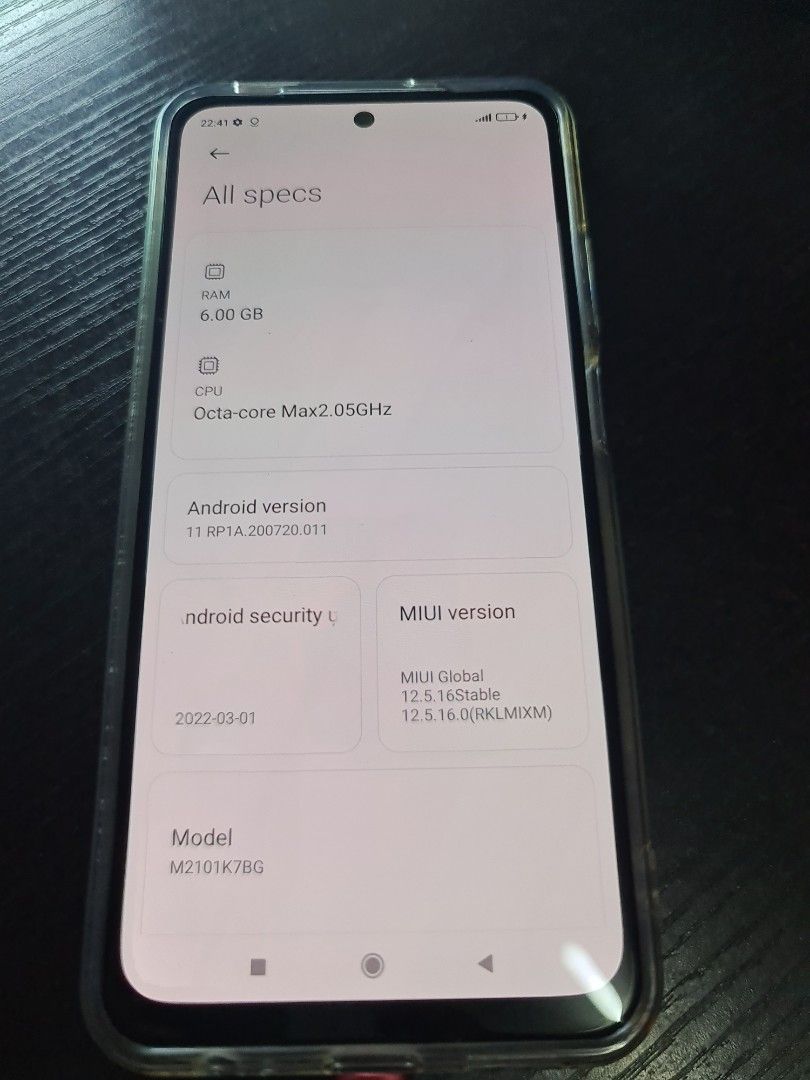Redmi Note 10s 128g 6g RAM NTC, Mobile Phones & Gadgets, Mobile Phones ...
