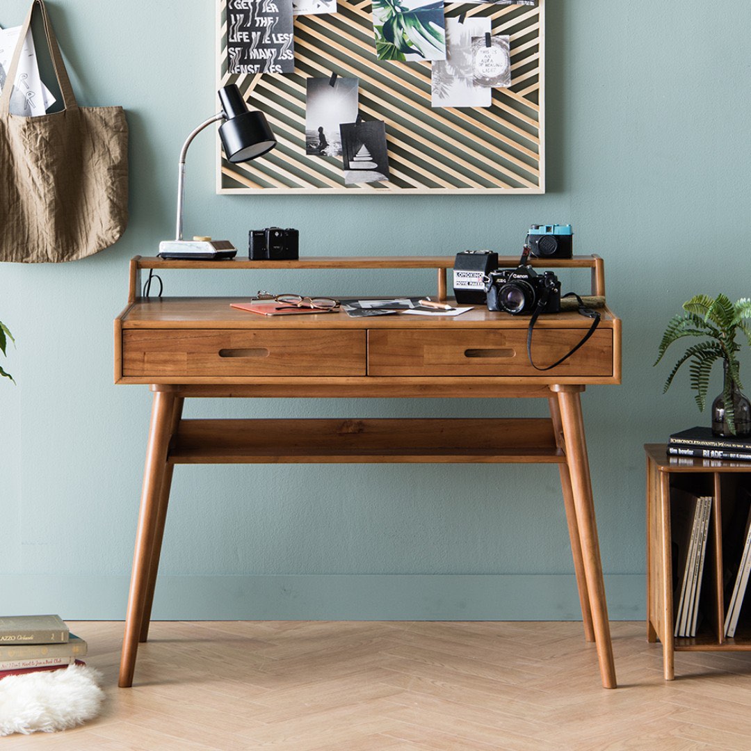 Retro Desk (Study Table) by Born in Colour, Furniture & Home Living ...