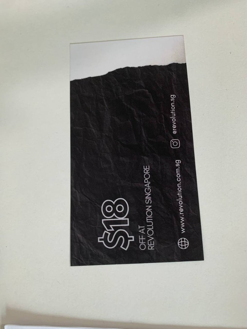 revolution spin vouchers - $8, $18 and $188, Tickets & Vouchers ...