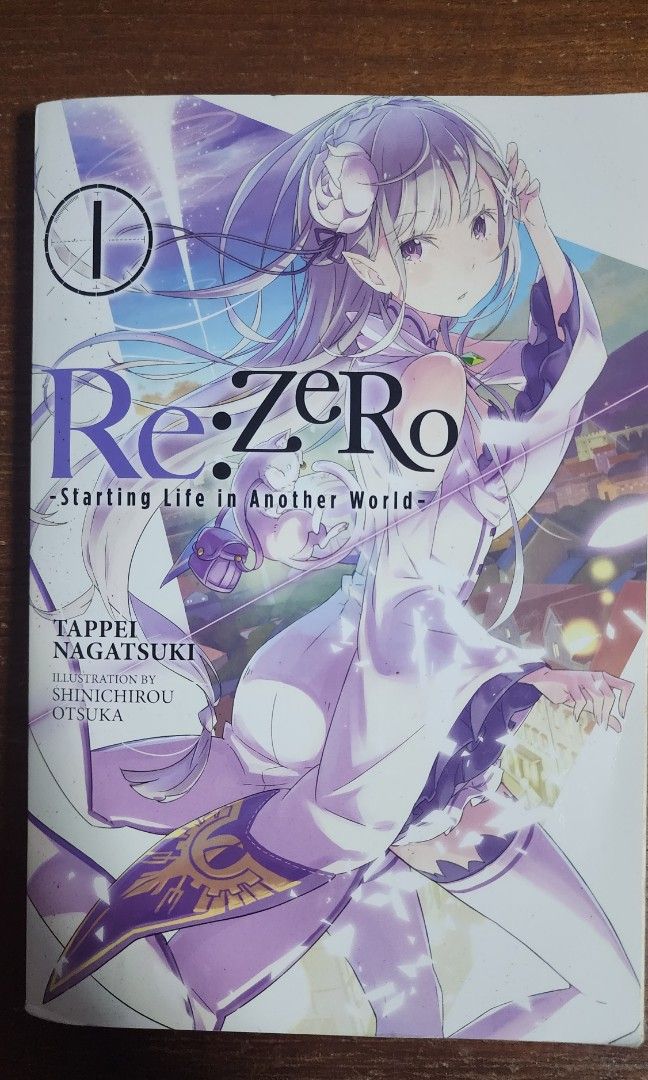 Re:Zero Light Novel Volume 1, Hobbies & Toys, Books & Magazines, Comics & Manga on Carousell