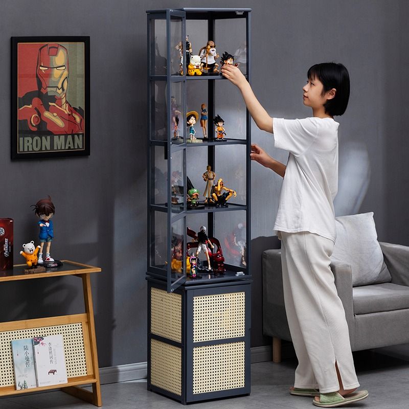 RODYK Modern Rotating Display Cabinet