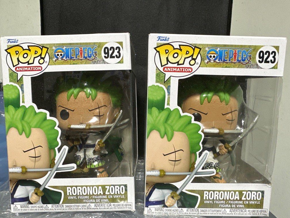 Damaged Roronoa zoro funko pop non mint, Hobbies & Toys, Toys & Games ...