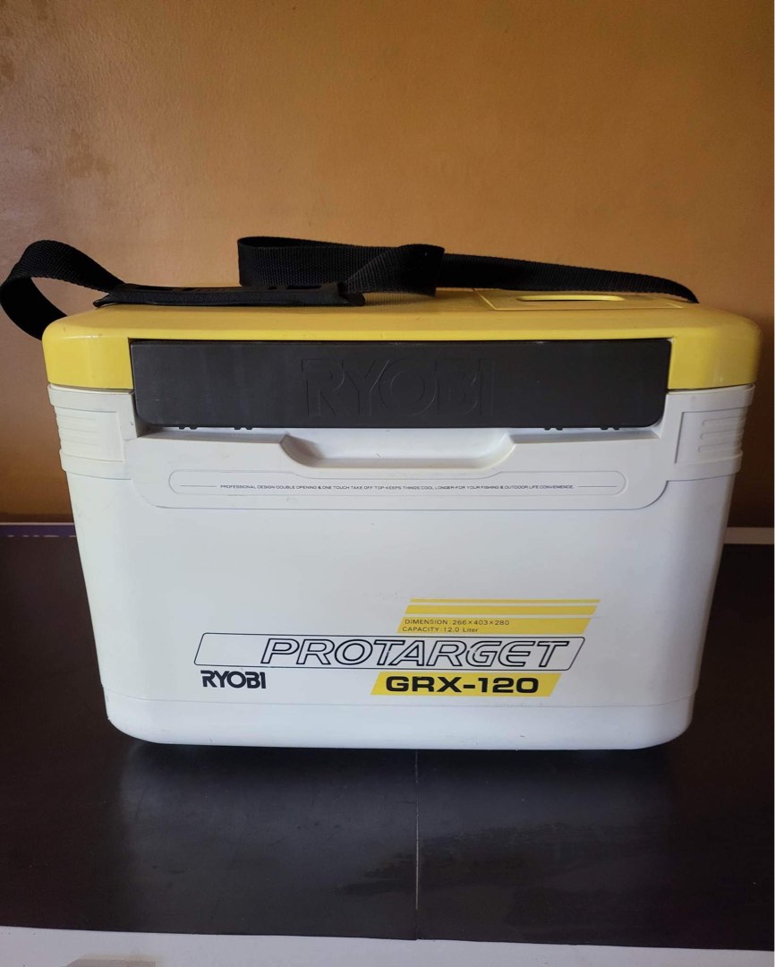 RYOBI PRO TARGET GRX-120 COOLER (12L), Hobbies & Toys, Travel, Travel Essentials & Accessories ...