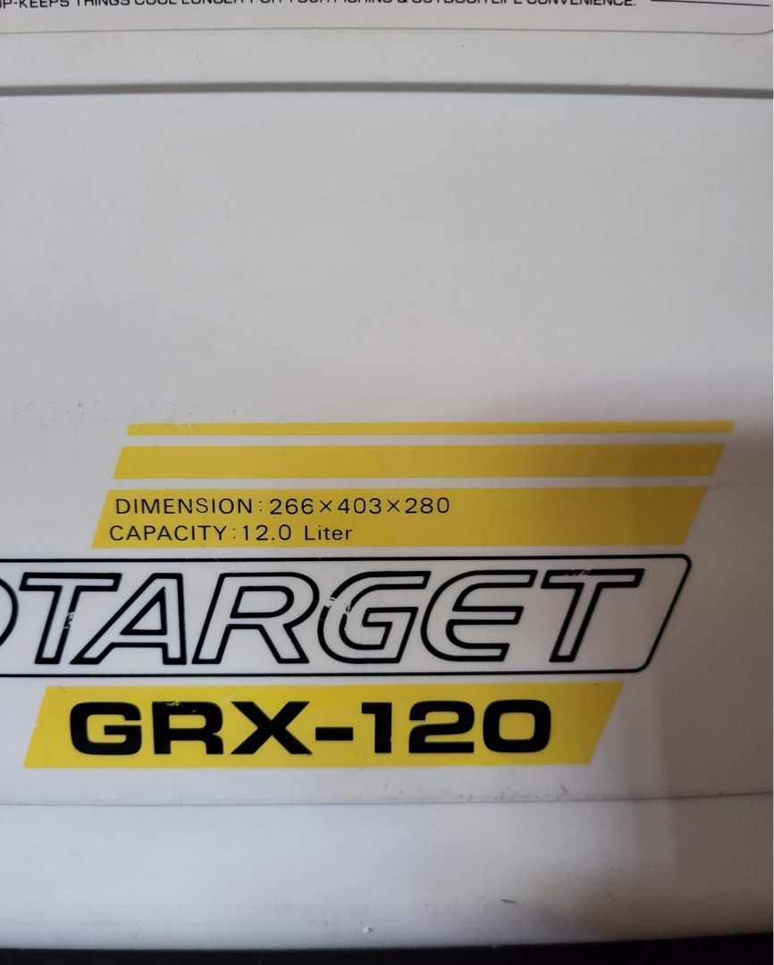 RYOBI PRO TARGET GRX-120 COOLER (12L), Hobbies & Toys, Travel, Travel Essentials & Accessories ...