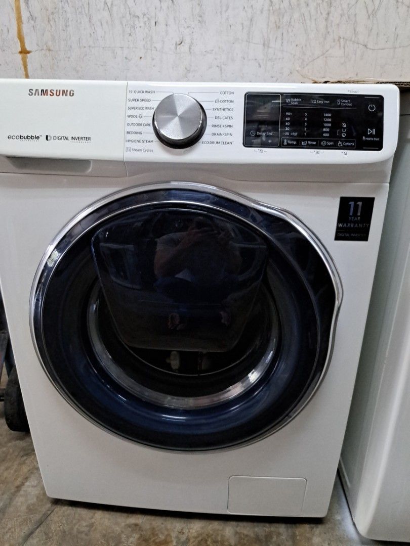 Samsung 10kg front loadWashing Machine washer warranty 2months, TV ...