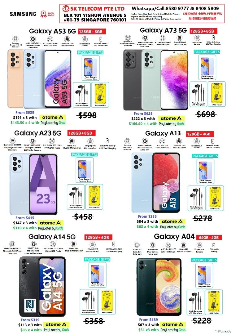 Samsung A Series Promotions!!, Mobile Phones & Gadgets, Mobile Phones ...