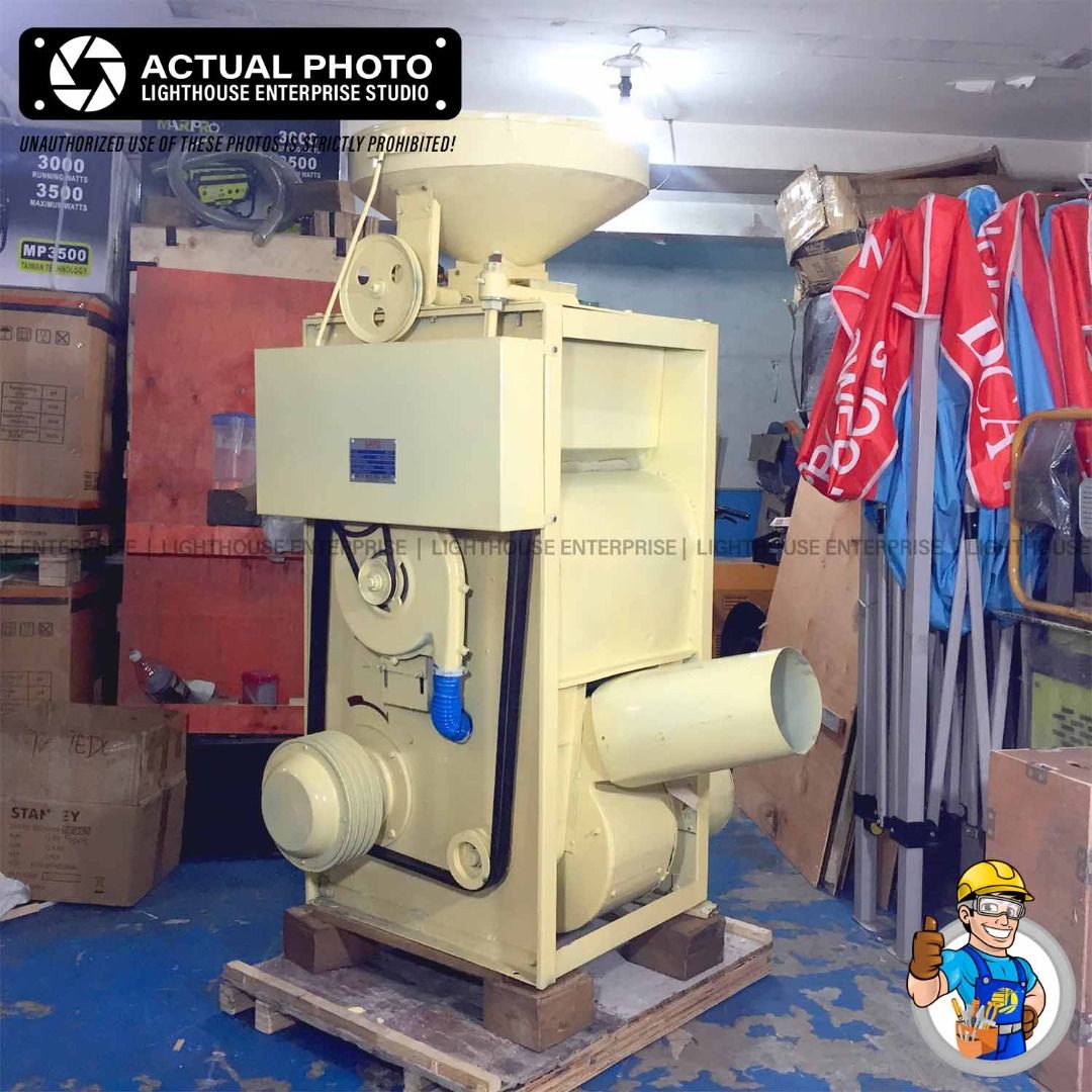SATO 20-24HP/15kW SB Series Industrial Rice Mill 1100-1500kg/hr with ...